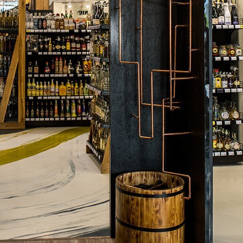 Permanent shop in shop Jack Daniel's